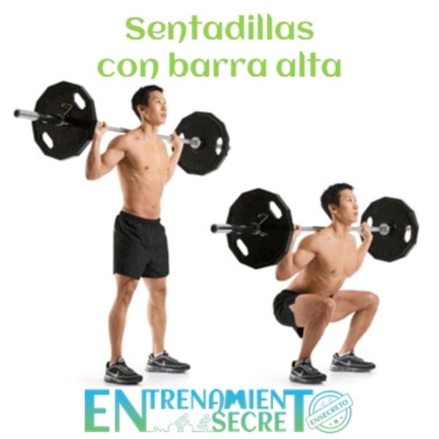 Sentadilla Con Barra Alta by Jose Carlos Moreno Perez - Ejercicio Cómo ...