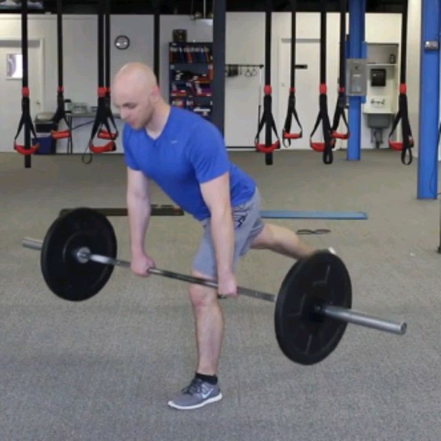 Barbell Sl Deadlift By Francisco Perez Ejercicio Cómo Hacerlo Skimble