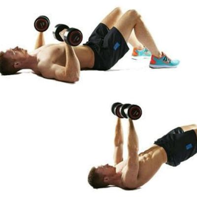 Dumbbell Crossover Curl by Reese Dawson - Exercise How-to - Skimble