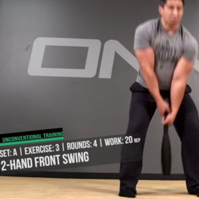 2-hand Front Swing by Krisonthis . - Exercise How-to - Skimble