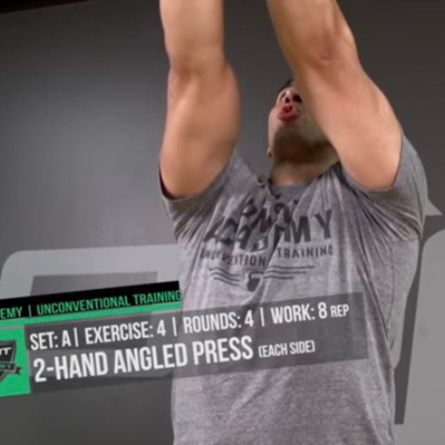 2-Hand angled Press by Krisonthis . - Exercise How-to - Skimble