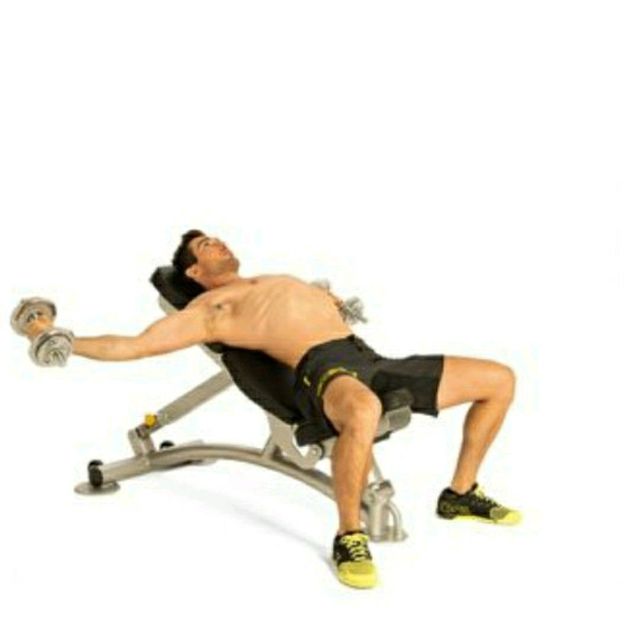 Incline Dumbbell Fly by Shain-camryn Miles - Exercise How-to - Skimble