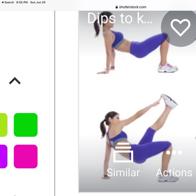 Melissa Blender Reverse Plank Toe Touch Kicks by Melissa L. - Exercise How-to - Skimble