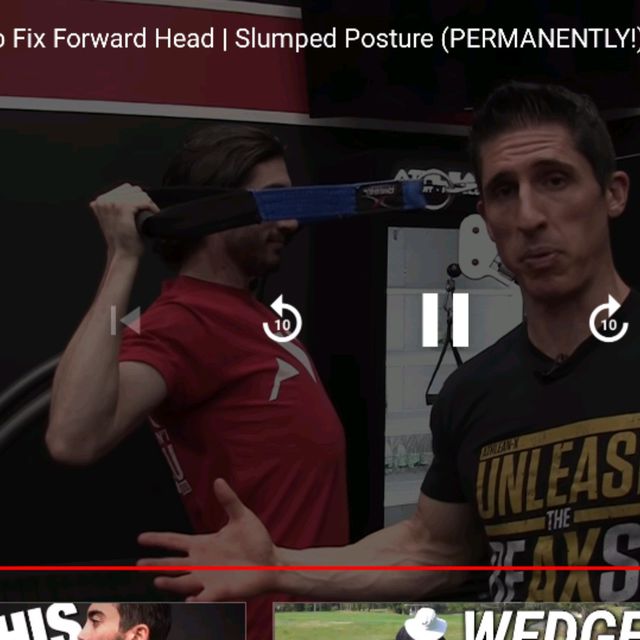 No. 4 How to Fix Forward Head | Slumped Posture (PERMANENTLY!) by ...