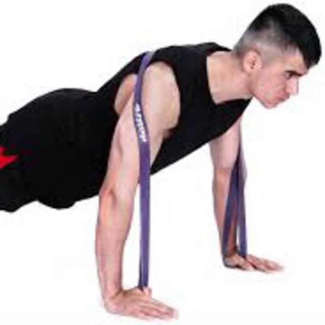 Push Ups With Resistance Band by Elizabeth Helmick - Exercise How-to ...