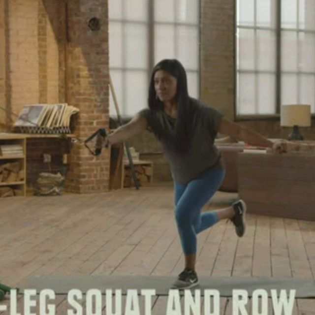Single Leg Squat And Row by Chan Y. - Exercise How-to - Skimble