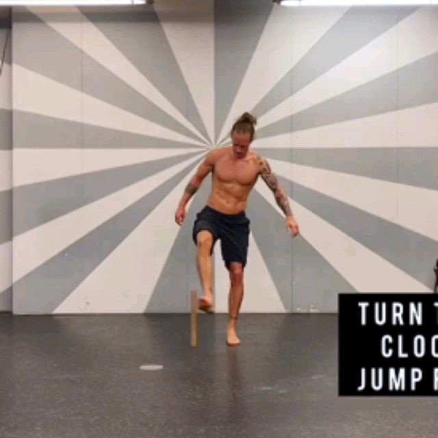 Foot Around Stick With Jumps by Alex 🌊. - Exercise How-to - Skimble