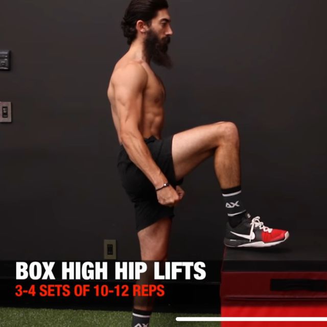 Box High Hip Lifts by Laurel I. - Exercise How-to - Skimble