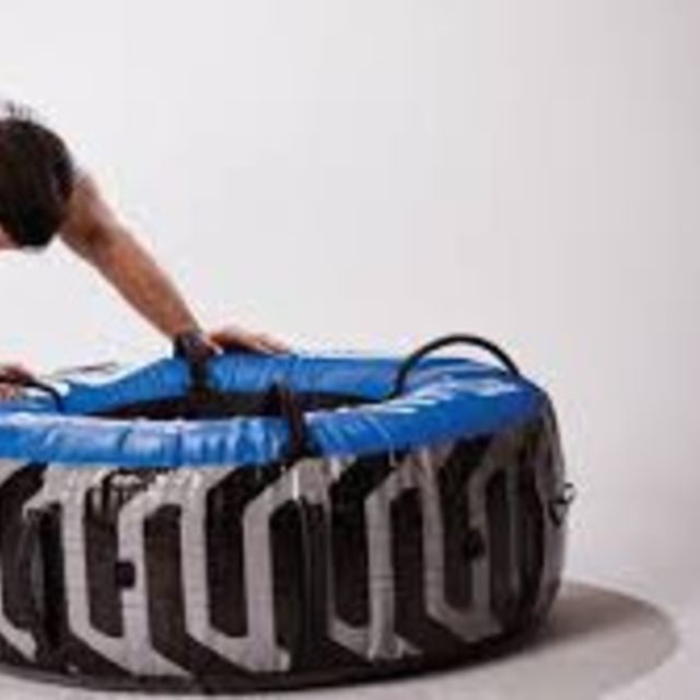 Tire/Ball Push by Power(ed) On Purpose - Exercise How-to - Skimble