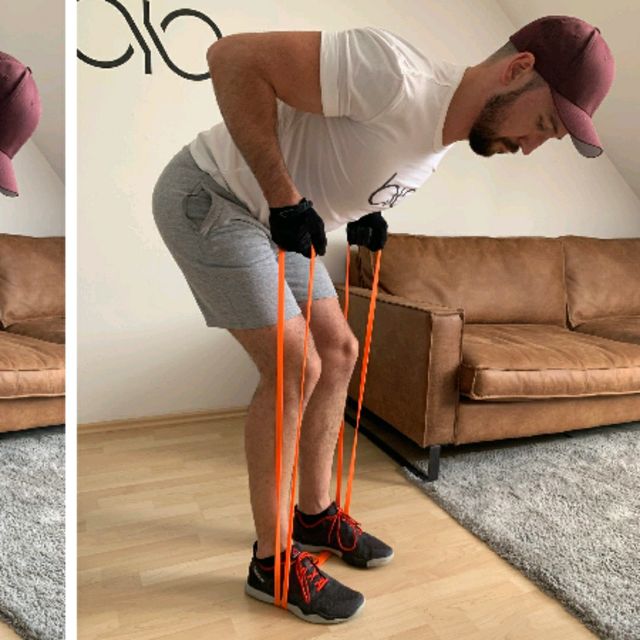 Resistance Band Bent Over Row by Dan S. - Exercise How-to - Skimble
