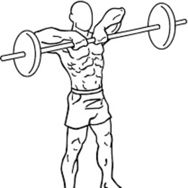 Upright Bar Rows by Elizabeth Helmick - Exercise How-to - Skimble