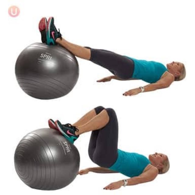 Stability Ball Roll by Mike G - Exercise How-to - Skimble