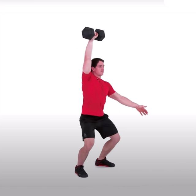 Dumbbell Snatch Right by Ömer Köseoğlu - Exercise How-to - Skimble