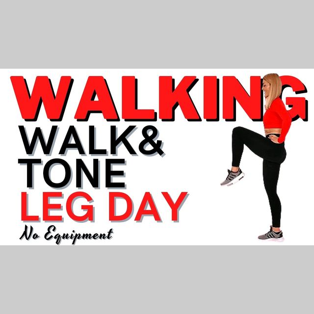 🦵LEG DAY WALKING WORKOUT🦵ALL STANDING LEG DAY🦵WALK&TONE LEGS GLUTES ...