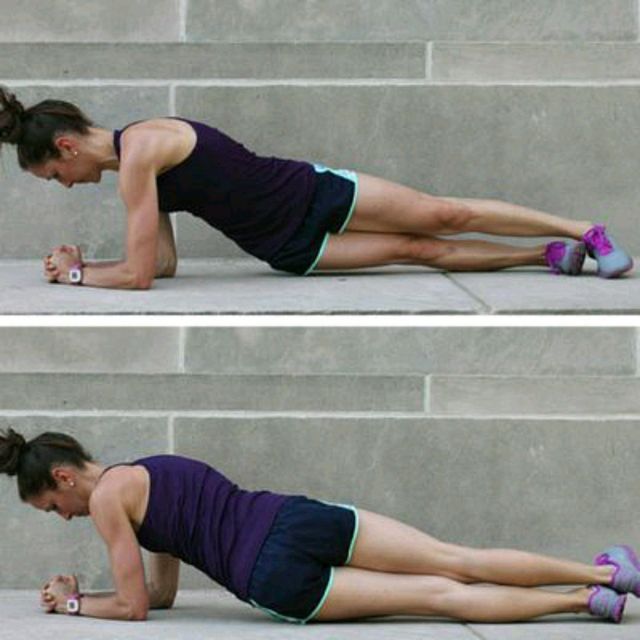 Plank Hip Dips por A V. - Ejercicio Cómo hacerlo - Skimble