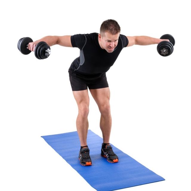 Reverse Dumbell Fly by Sandra Saidi - Exercise How-to - Skimble