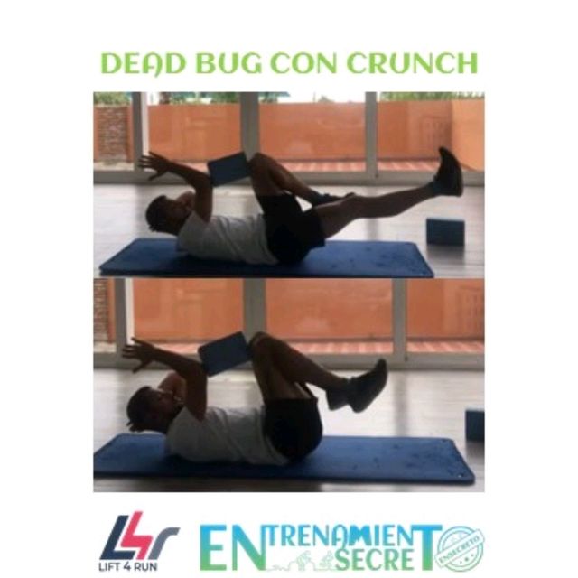 Dead Bug Con Crunch Derecho by Jose Carlos Moreno Perez - Ejercicio ...