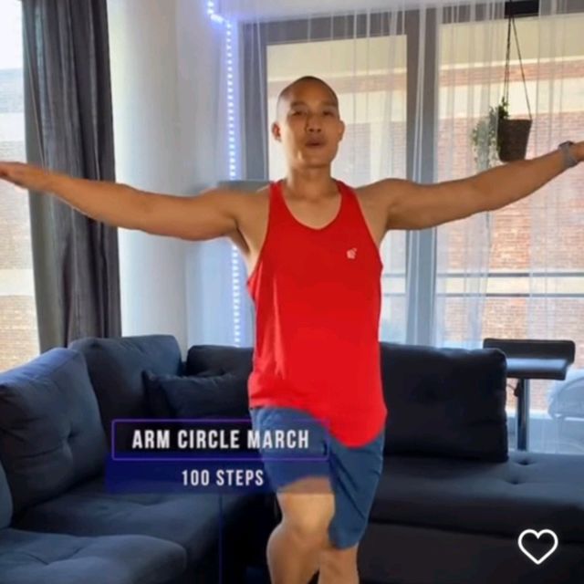 Arm Circle March by Susan H. - Exercise How-to - Skimble