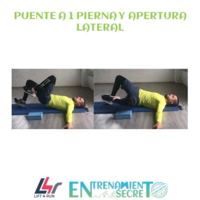 Ejercicio De Puente Con Una Pierna
