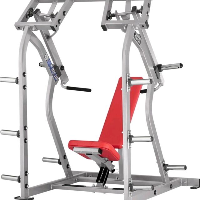 Iso Lat Shoulder Press by Matt Whatson - Exercise How-to - Skimble