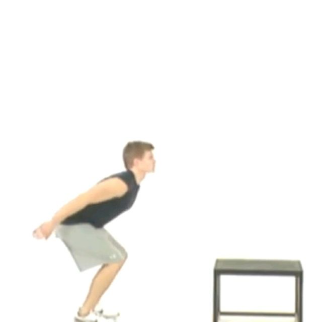 Box Jump With Stabilization Sagittal Plane by Myint H. - Exercise How ...