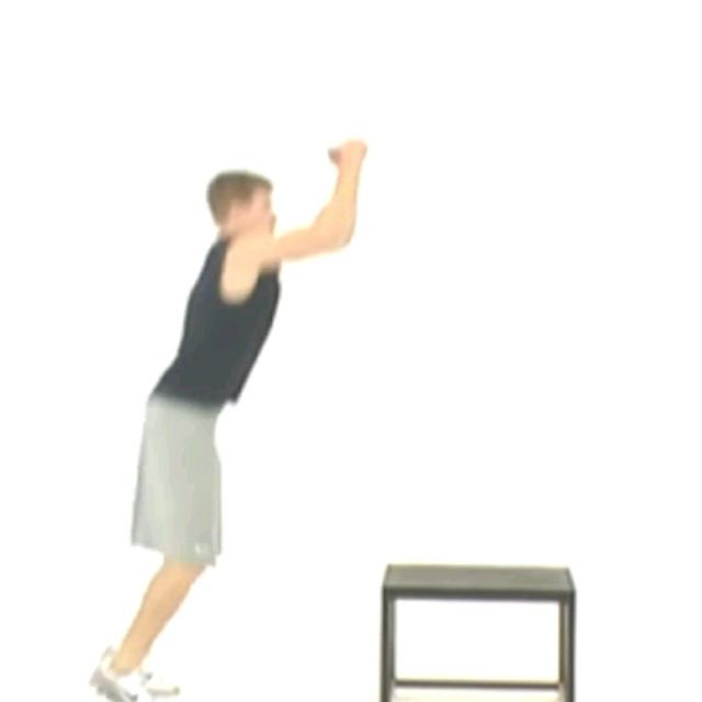Box Jump With Stabilization Sagittal Plane by Myint H. - Exercise How ...