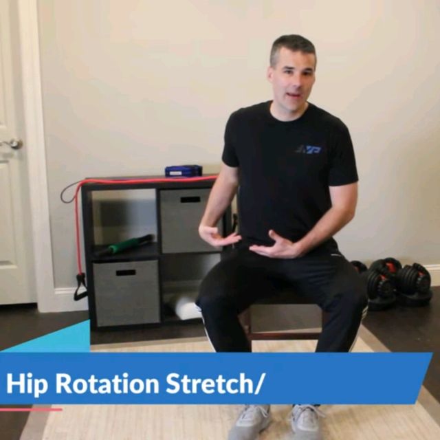 Hip Rotation Stretch by Susan H. - Exercise How-to - Skimble