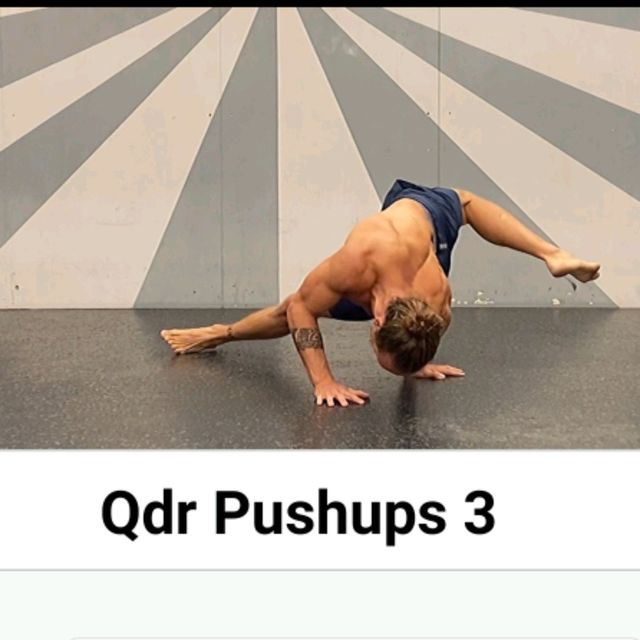 QDR Pushups by Alex 🌊. - Exercise How-to - Skimble