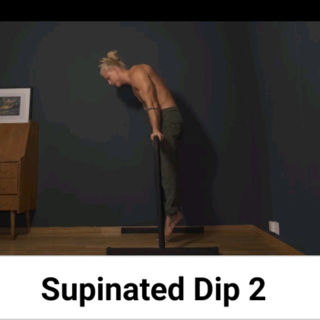 Supinated Dip by Alex 🌊. - Exercise How-to - Skimble