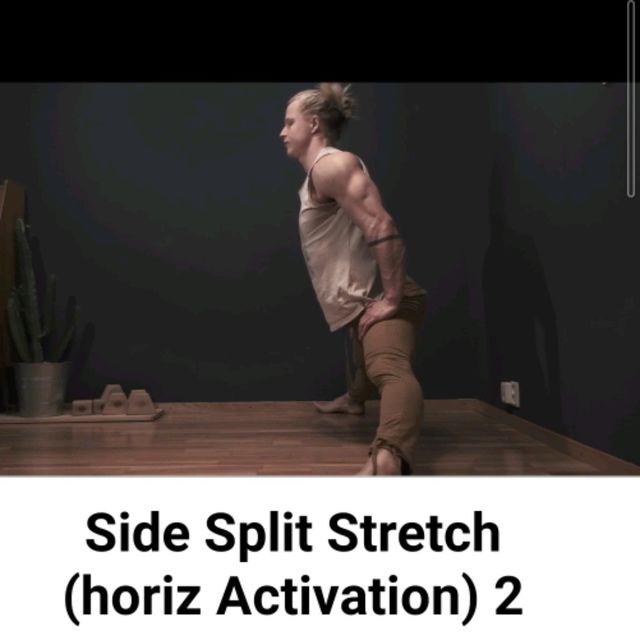 Side Split To Horizontal Activation On Elbows by Alex 🌊. - Exercise How ...