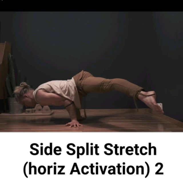Side Split To Horizontal Activation On Elbows by Alex 🌊. - Exercise How ...