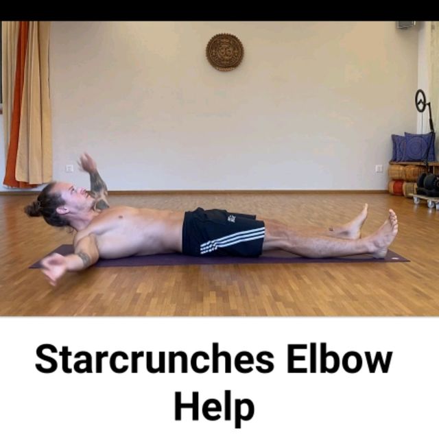Star Crunches Elbow Help by Alex 🌊. - Exercise How-to - Skimble
