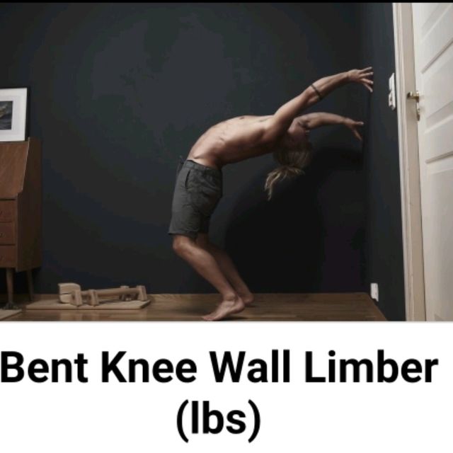 Bent Knee Wall Limber by Alex 🌊. - Exercise How-to - Skimble