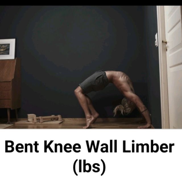 Bent Knee Wall Limber by Alex 🌊. - Exercise How-to - Skimble