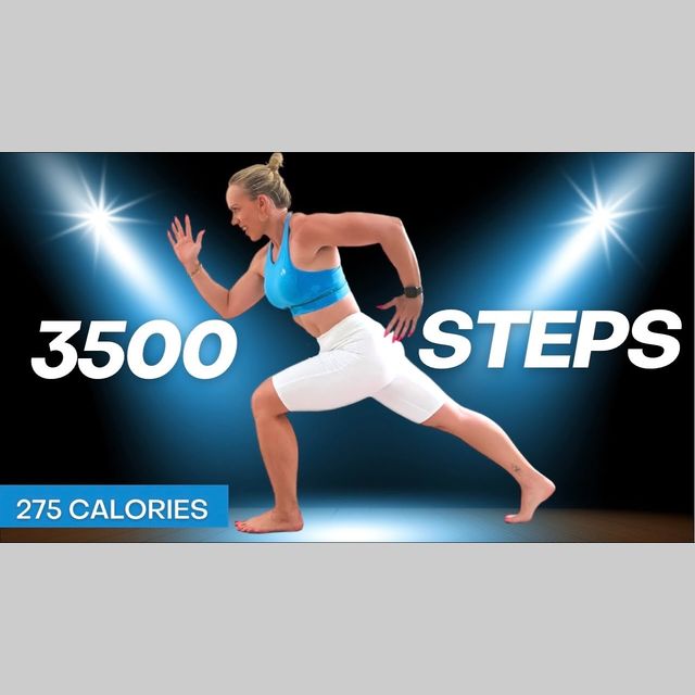 3500 Steps FUN & SWEATY Indoor Walking Weight Loss Workout - Free Full ...