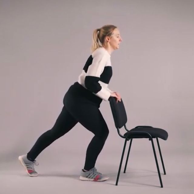 Chair Step Backs by Ömer Köseoğlu - Exercise How-to - Skimble