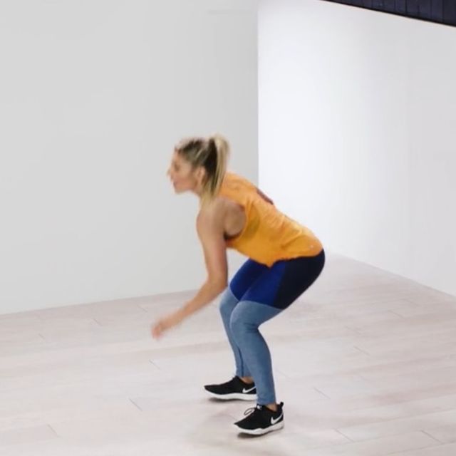 180 Squat Jumps by Vera Maxakova - Exercise How-to - Skimble