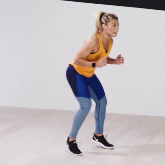 Burpee To Broad Jump Shuffle by Vera Maxakova - Exercise How-to - Skimble