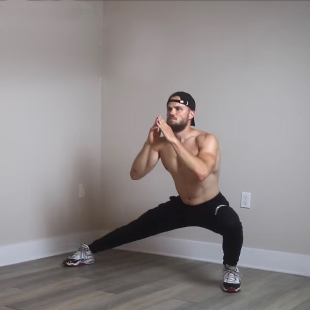 Lateral Split Squat (L) by Ömer Köseoğlu - Exercise How-to - Skimble