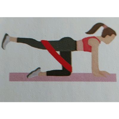 Standing side kicking (Left Leg) by Anni W. - Exercise How-to - Skimble