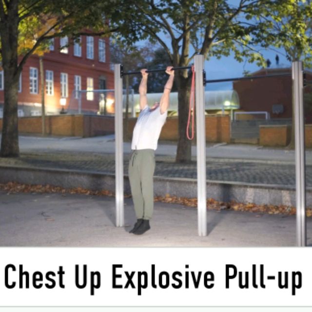 Chest Up Explosive Pull Ups by Alex 🌊. - Exercise How-to - Skimble