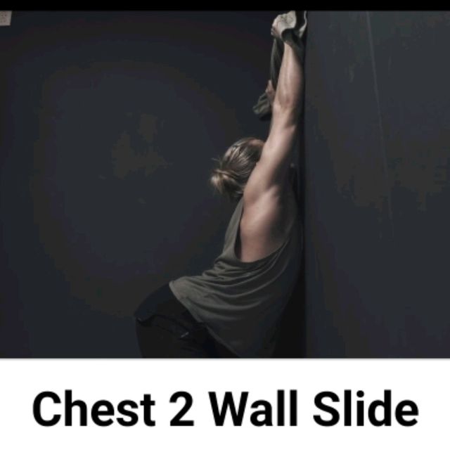 Chest 2 Wall Slide by Alex 🌊. - Exercise How-to - Skimble
