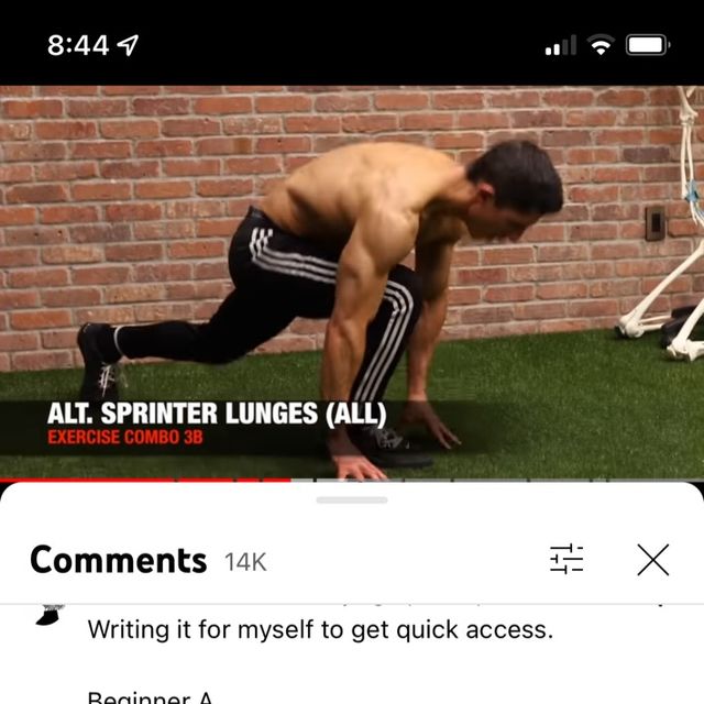 Alt. Sprinter Lunges by Rabih Haddad - Exercise How-to - Skimble