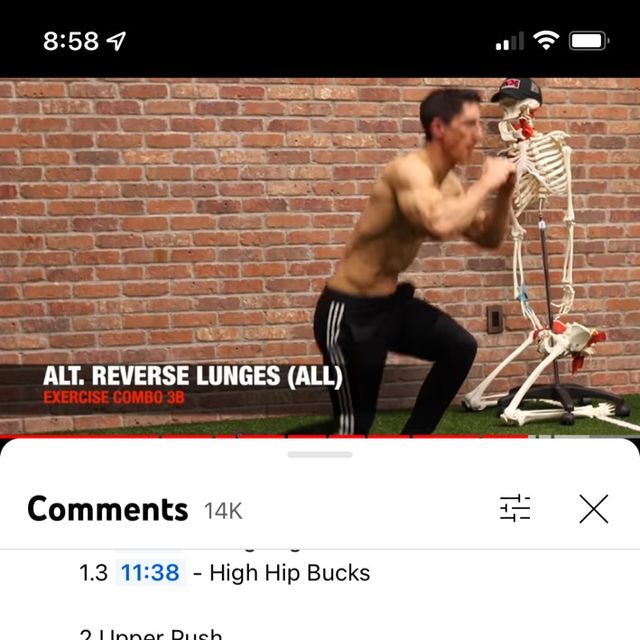 Alt. Reverse Lunges by Rabih Haddad - Exercise How-to - Skimble