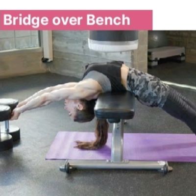 Wide Stance Glute Bridge by Christina H. - Exercise How-to - Skimble
