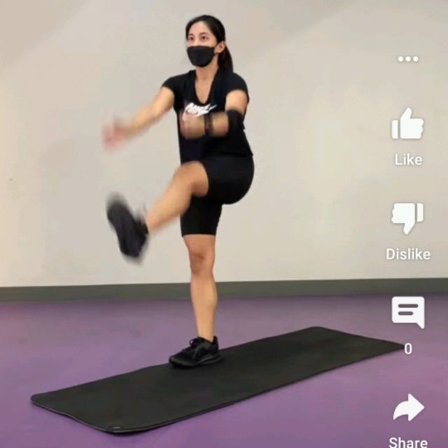 Standing Pike Kicks by Carmina Viniegra - Exercise How-to - Skimble