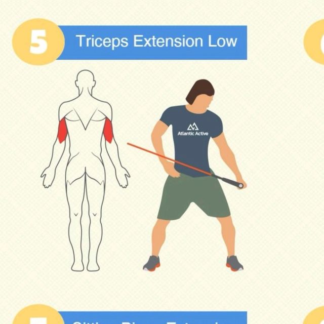 Triceps Extension Low by Melissa Minaya - Exercise How-to - Skimble