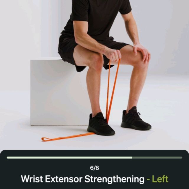 Wrist Extensor Strengthening - Left by Rajeswari D. - Exercise How-to ...