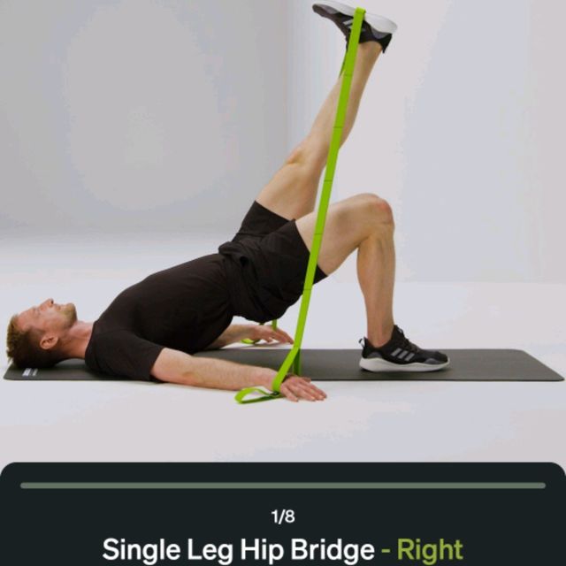 Single Leg Hip Bridge - Right by Rajeswari D. - Exercise How-to - Skimble