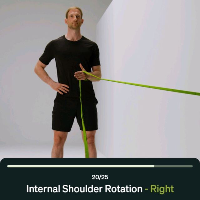Internal Shoulder Rotation - Right by Rajeswari D. - Exercise How-to ...